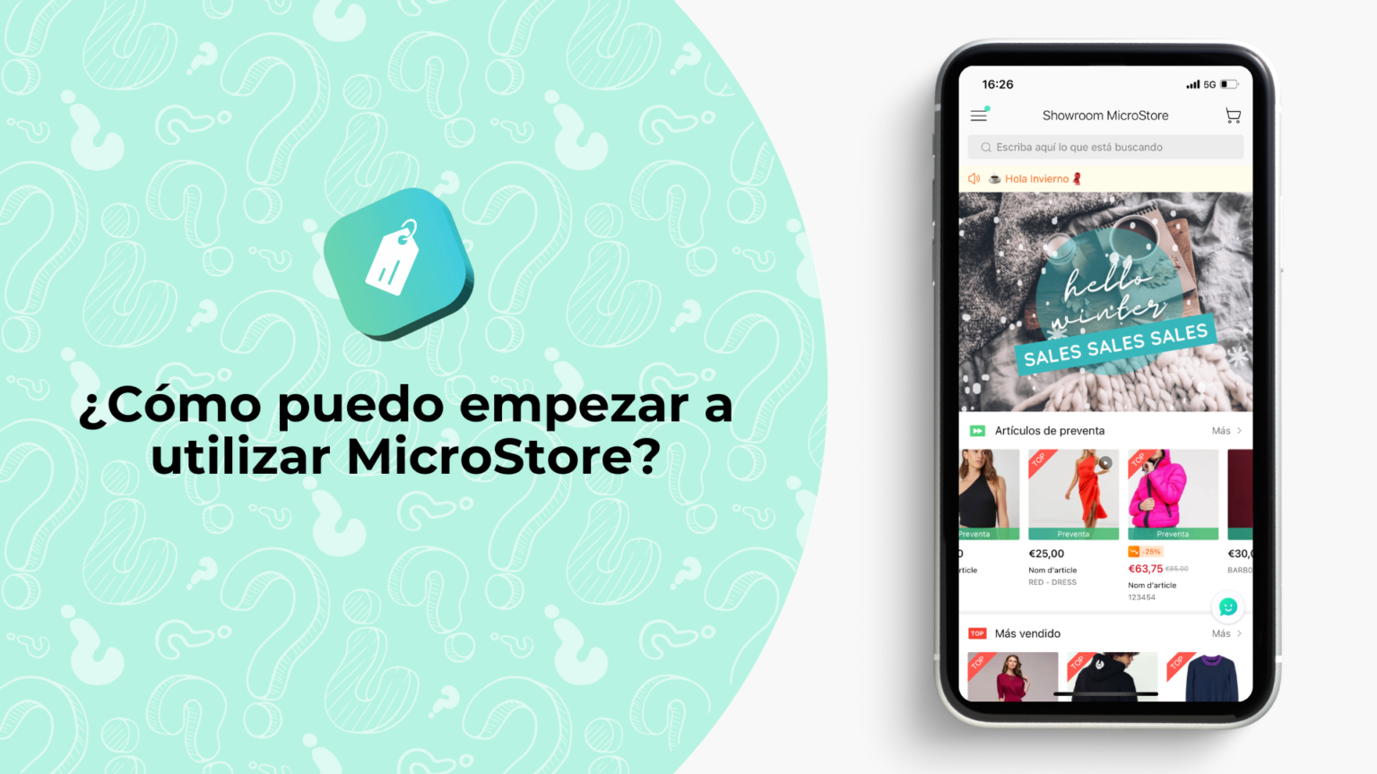 MicroStore, ¿cómo puedo encontrar mayoristas en la aplicación?
